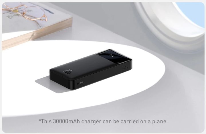 Baseus Bipow Digital Display Power bank 10000mAh 20W Black