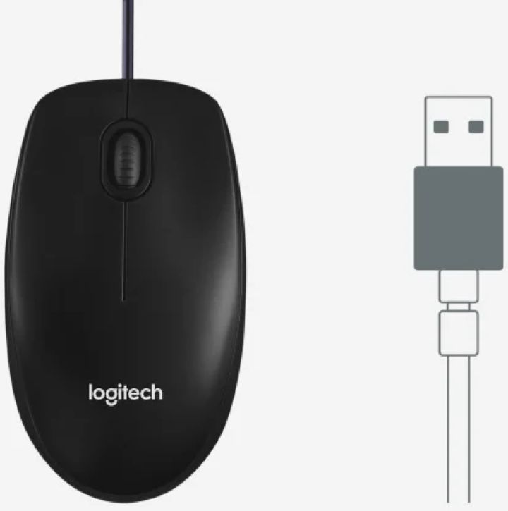 Logitech M100R CORDED MOUSE