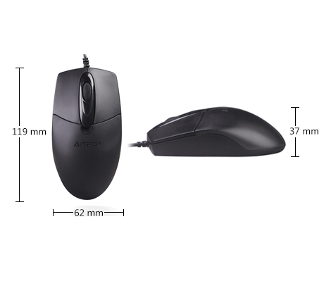 A4Tech OP-720 - Optical Wired Mouse