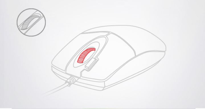 A4Tech OP-330 - Optical Wired Mouse