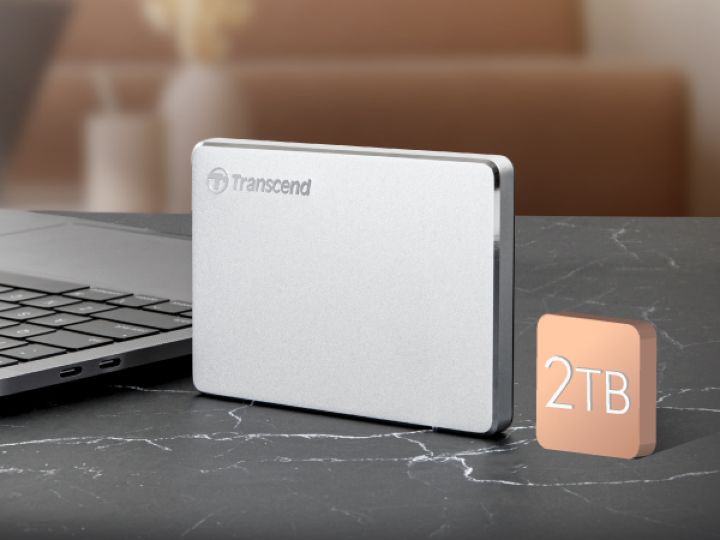 Transcend StoreJet 25C3S Portable Hard Drive - 1TB
