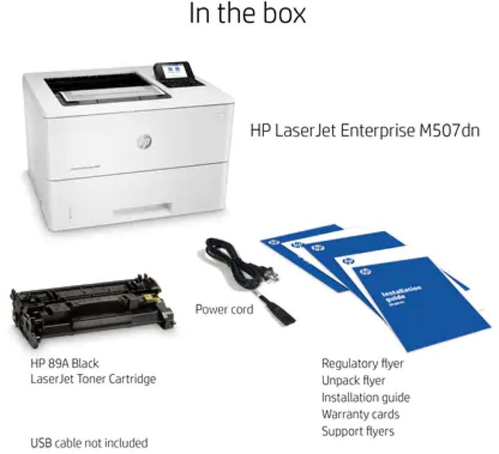 Hp LaserJet Enterprise - M507dn Printer