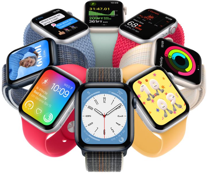 Apple Watch SE 2nd Generation - 44mm (GPS) : Starlight M/L MNTE3LL/A